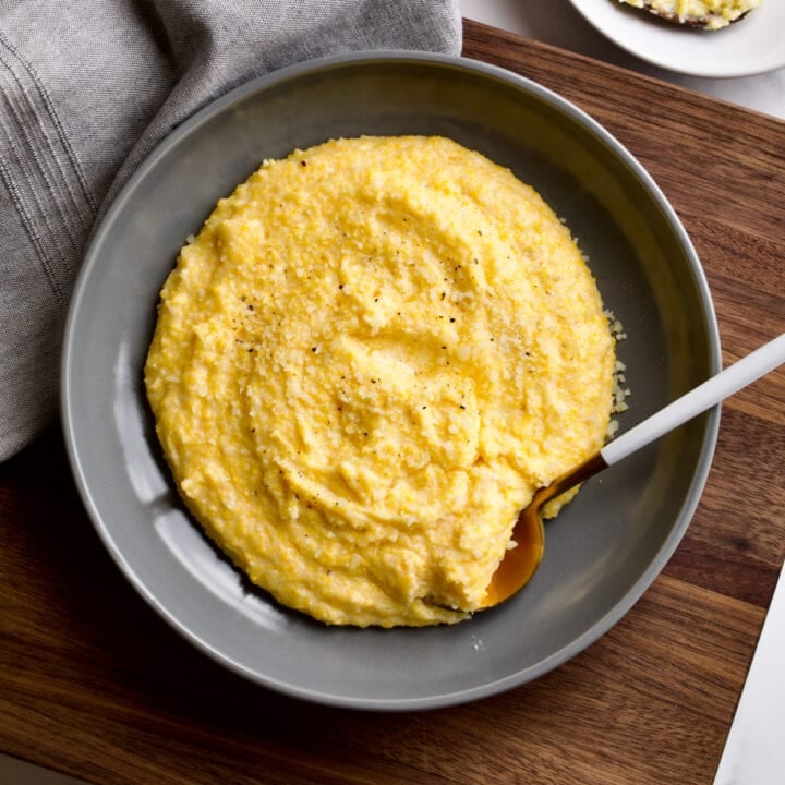 Creamy Italian Polenta Recipe - Cucina by Elena