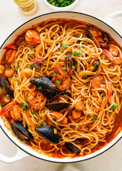 Seafood Pasta (Italian Frutti di Mare Recipe) - CucinaByElena
