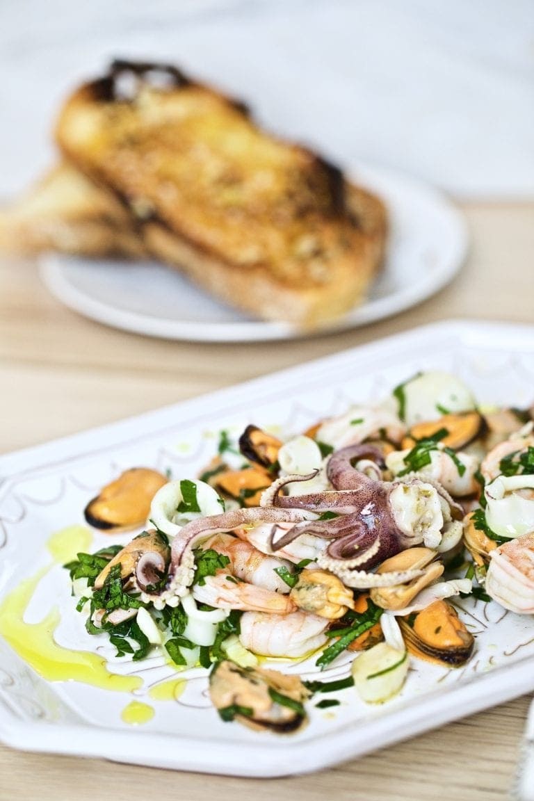 Italian Seafood Salad Appetizer (Insalata di Mare) - Cucina by Elena