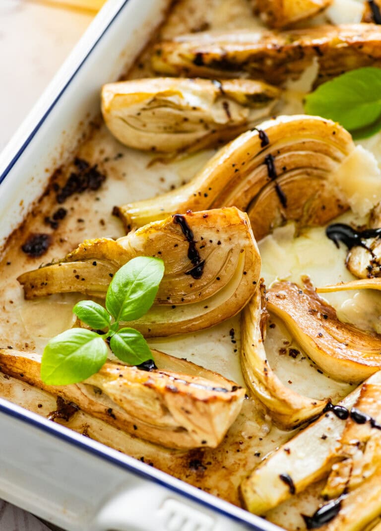 Roasted Fennel Recipe (Easy Italian Side Dish) - Cucina by Elena