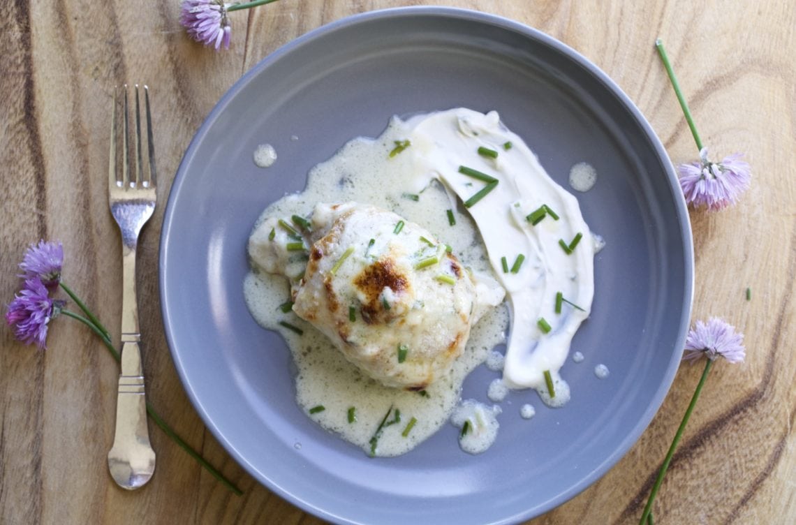 Chicken Skillet with Creamy Mascarpone Sauce - Cucina by Elena