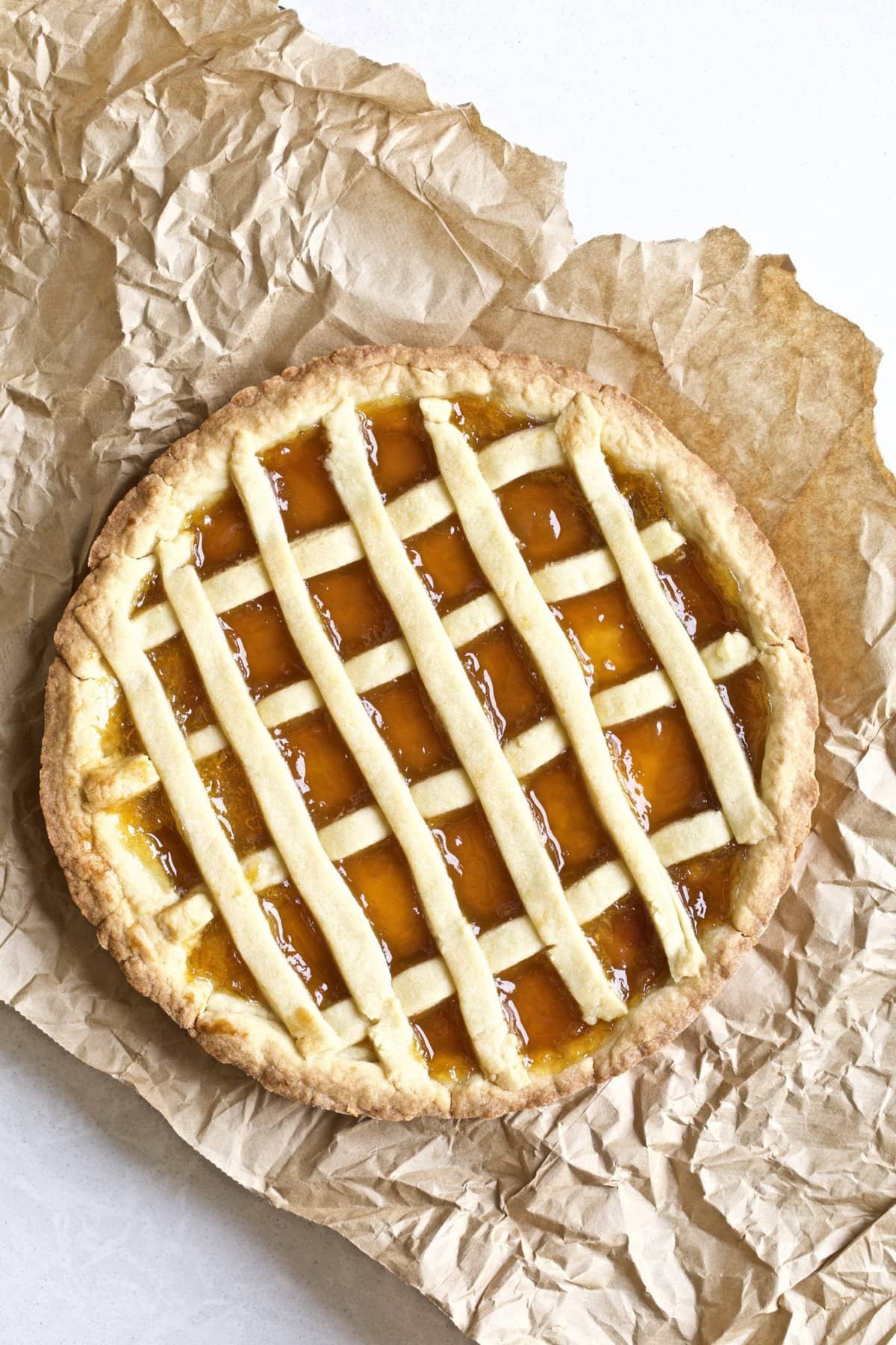 Easy Italian Crostata Recipe (Jam filled Tart) - Cucina by Elena