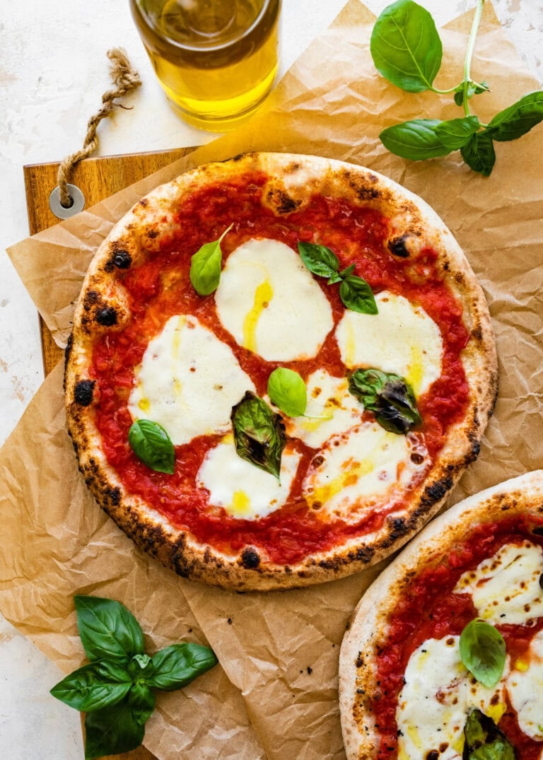 Homemade Pizza Margherita (Authentic Italian) - Cucina by Elena