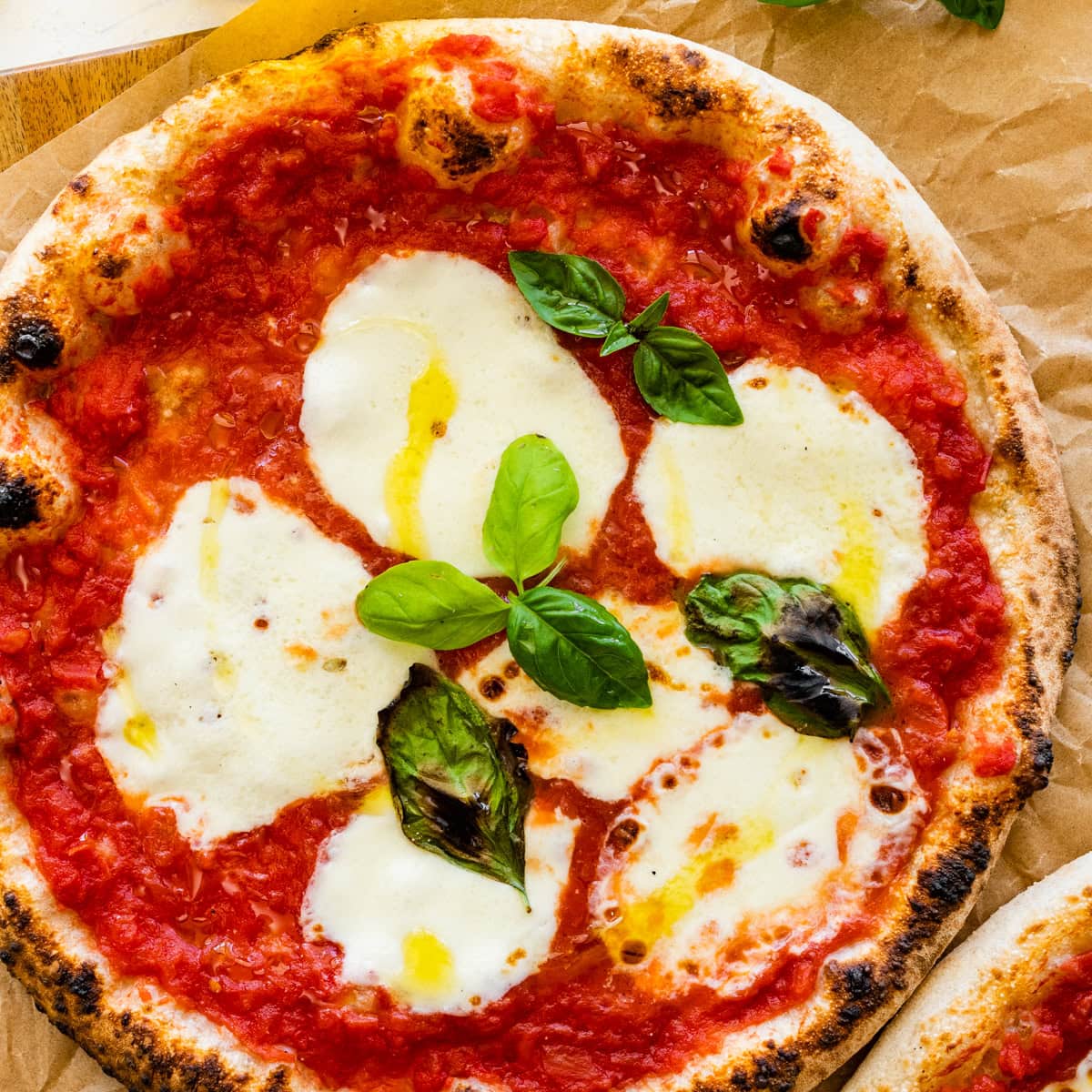 Traditional Italian Pizza Margherita