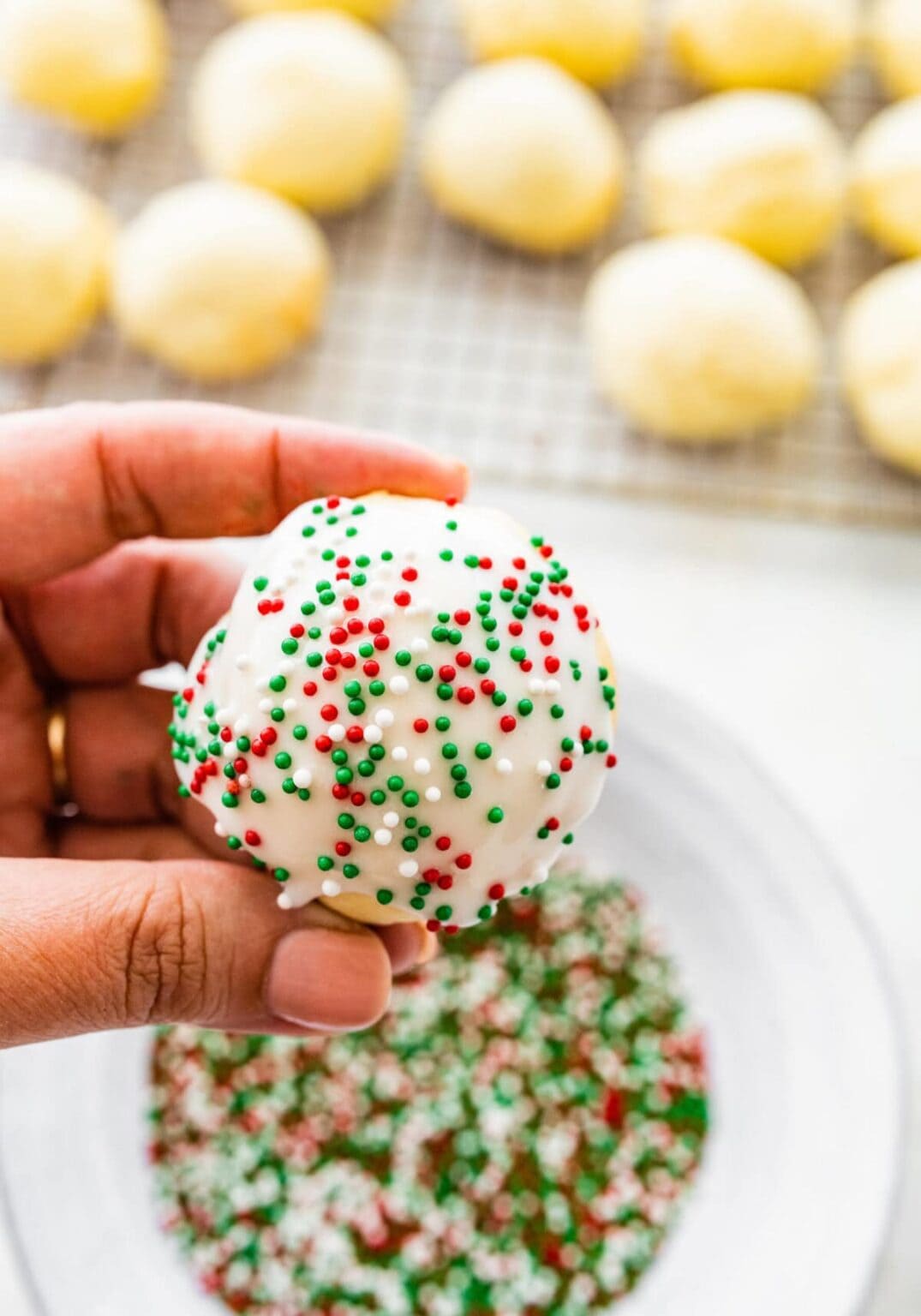 Anginetti Cookies (Italian Wedding Cookies) - CucinaByElena