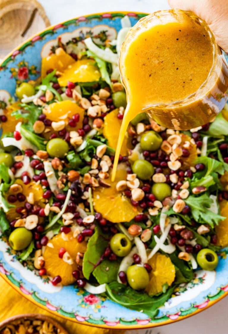 Orange Vinaigrette Salad Dressing Recipe - Cucina by Elena