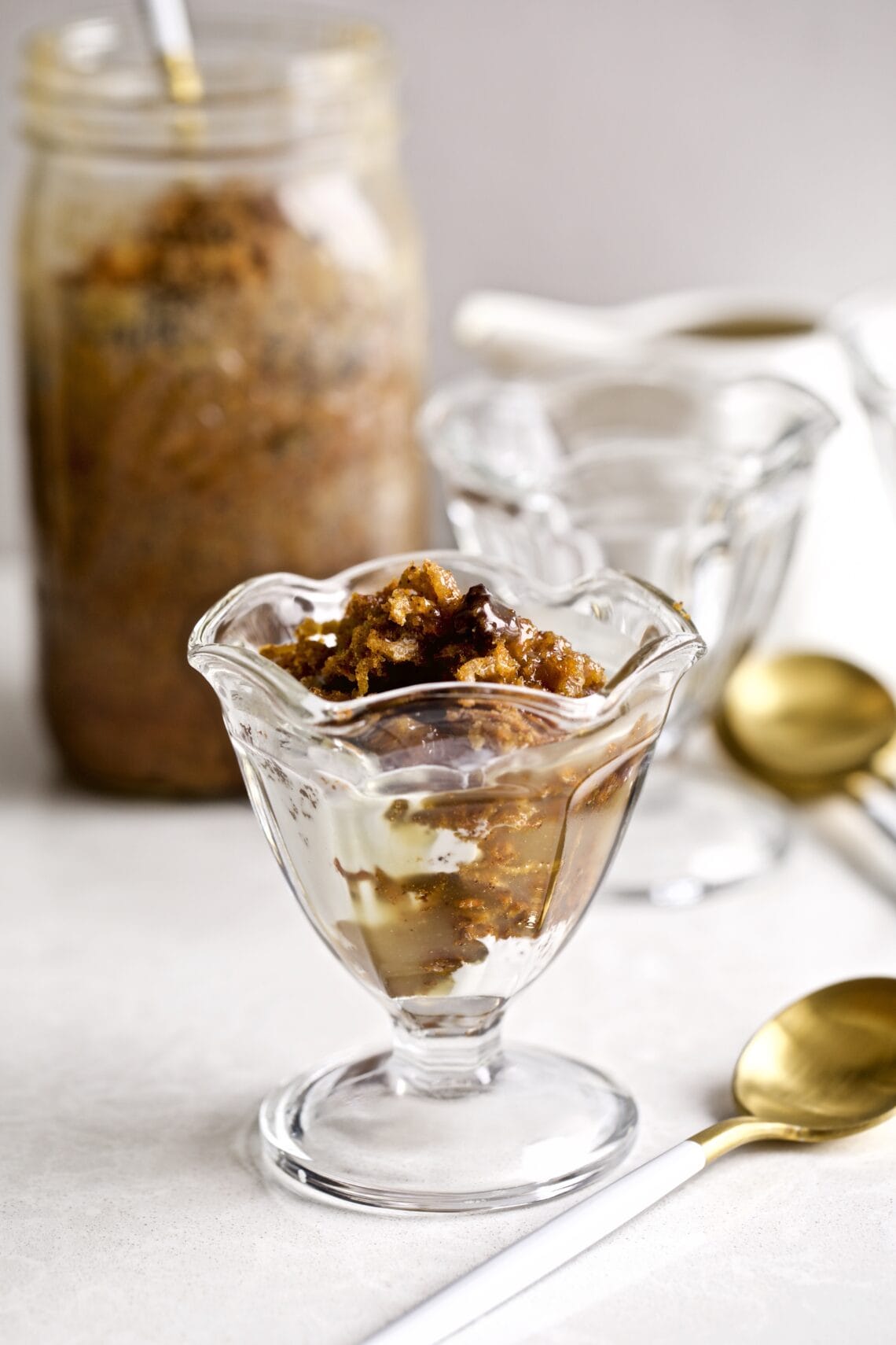 Best Steamed Carrot Pudding with Caramel Sauce - Cucina by Elena