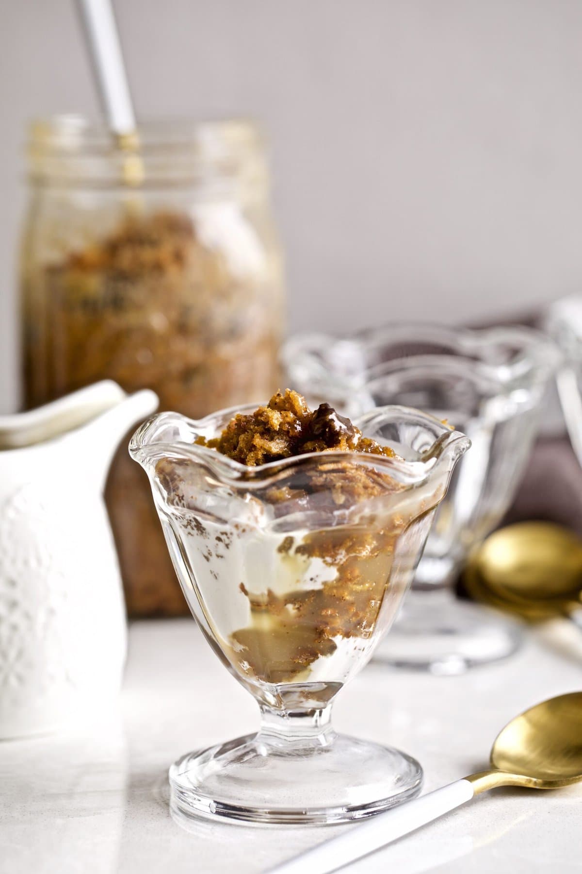 Best Steamed Carrot Pudding with Caramel Sauce - Cucina by Elena