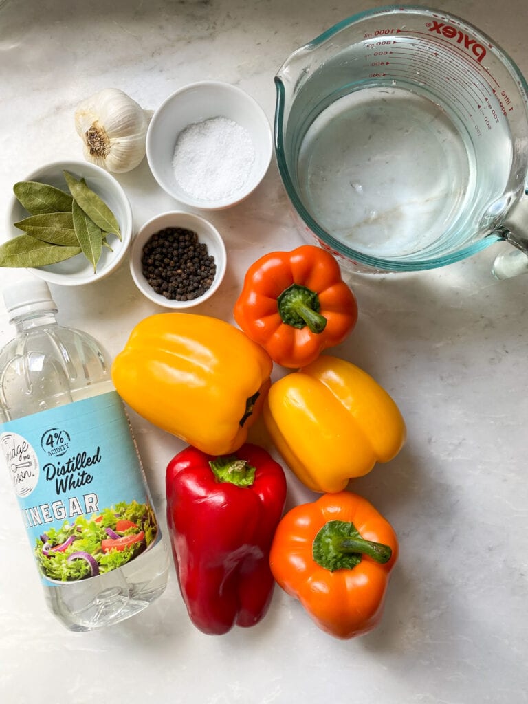 Pickled Italian Vinegar Peppers - CucinaByElena