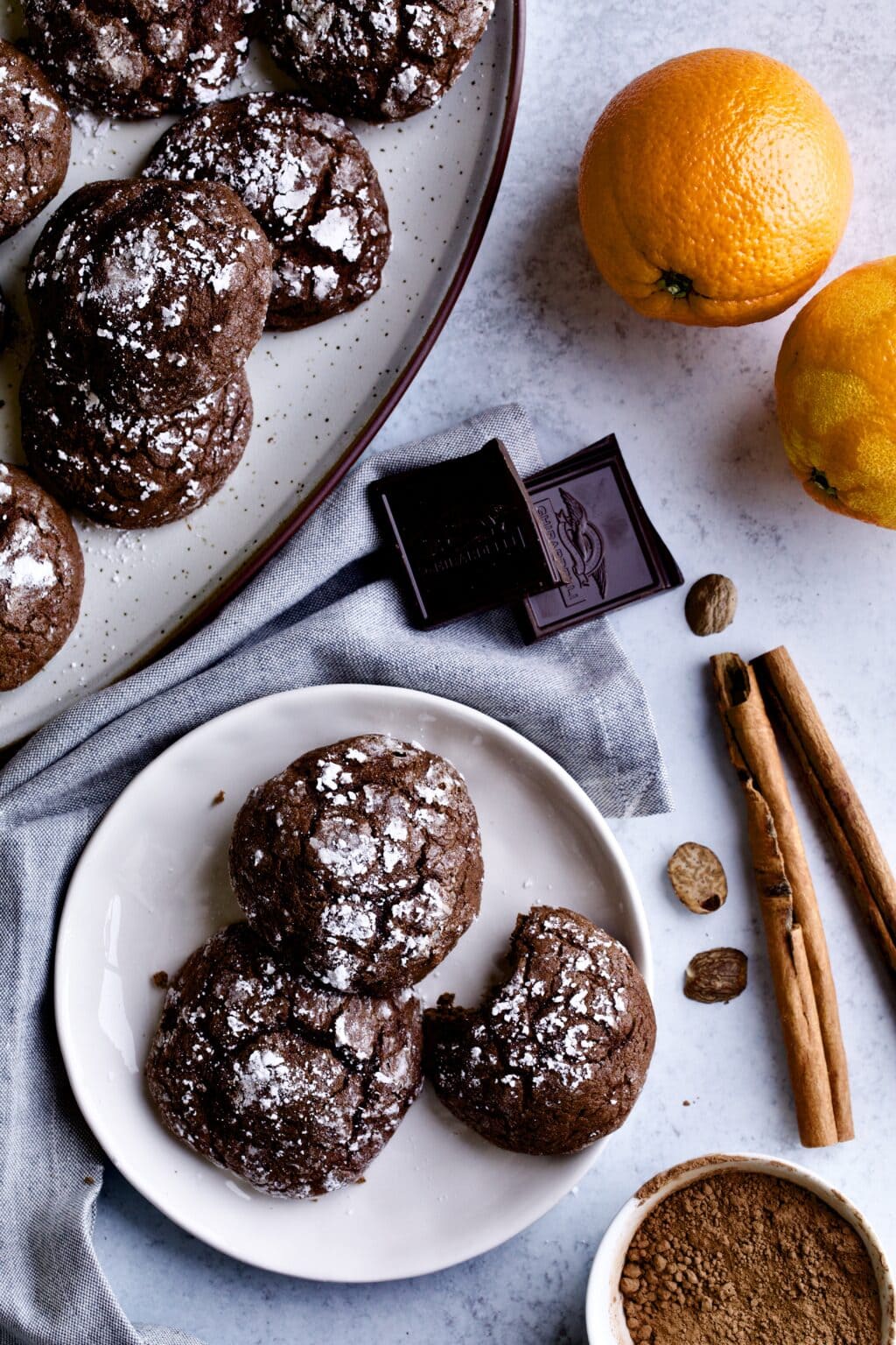Italian Chocolate Spice Cookies Recipe - CucinaByElena