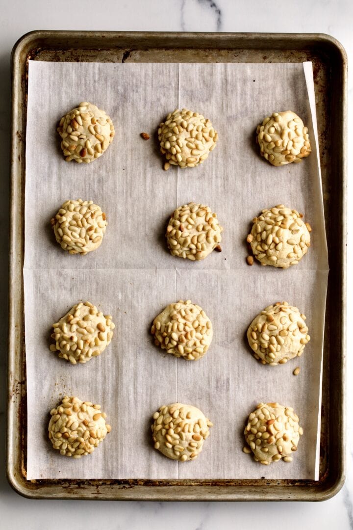 BEST Italian Pignoli Cookies Recipe (pine nut) - CucinaByElena