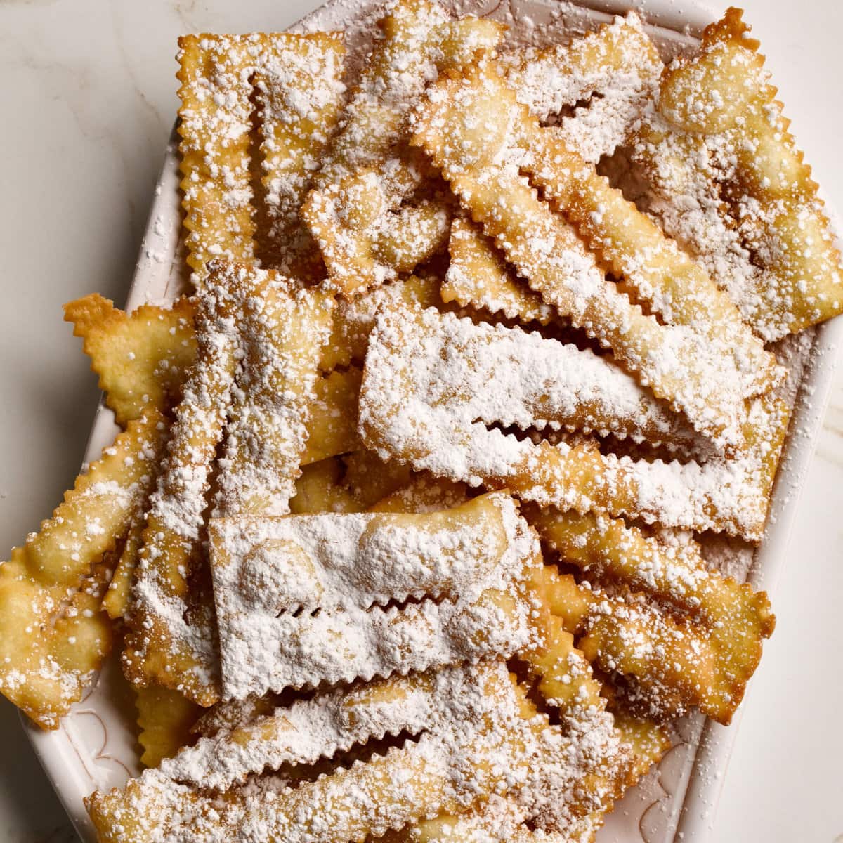 Chiacchiere di Carnevale Recipe (Italian Fried Pastries) - Cucina by Elena