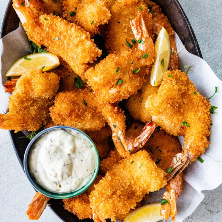 Fried Butterfly Shrimp Recipe (Easy and Crunchy) - Cucina by Elena