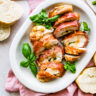 Mozzarella Stuffed Chicken Wrapped in Parma Ham Recipe - Cucina by Elena