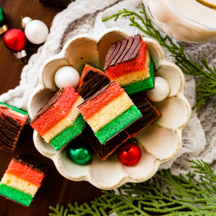 Italian Rainbow Cookies - Cucina by Elena