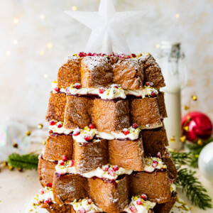 Pandoro Christmas Tree Cake (Italian Christmas Cake) - Cucina by Elena