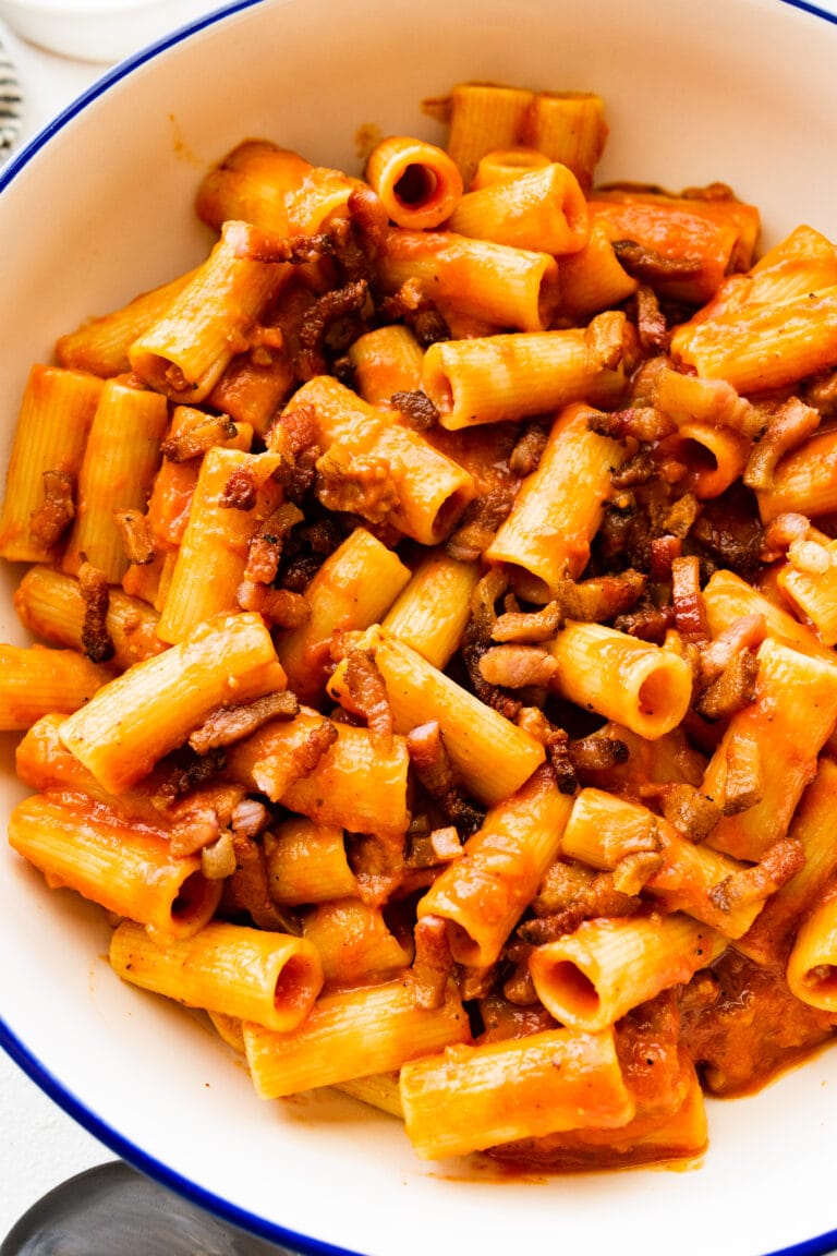 Pasta alla Zozzona Recipe (Roman Sausage Rigatoni) - Cucina by Elena