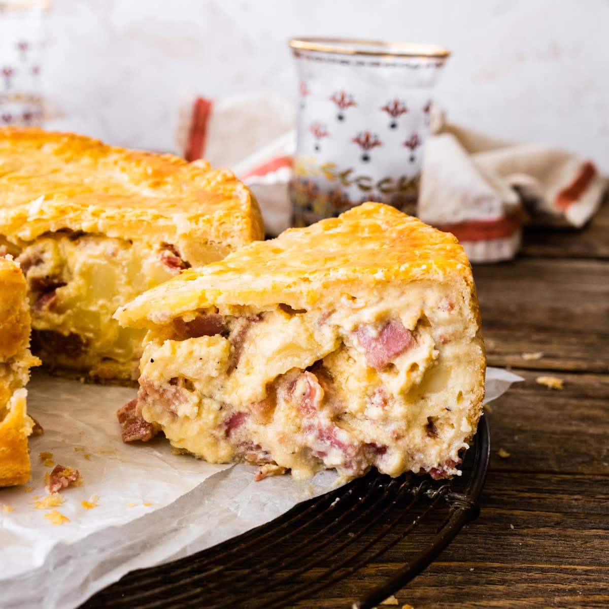 Pizza Rustica Recipe (Italian Easter Pie) - Cucina by Elena