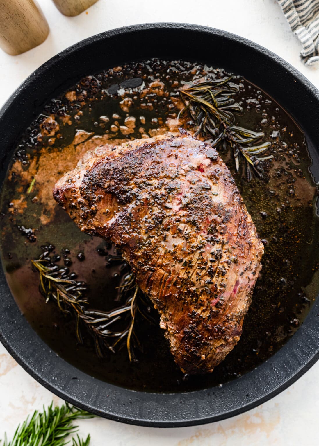 How to Cook Tri-Tip Steak (Easy Pan Method) - Cucina by Elena
