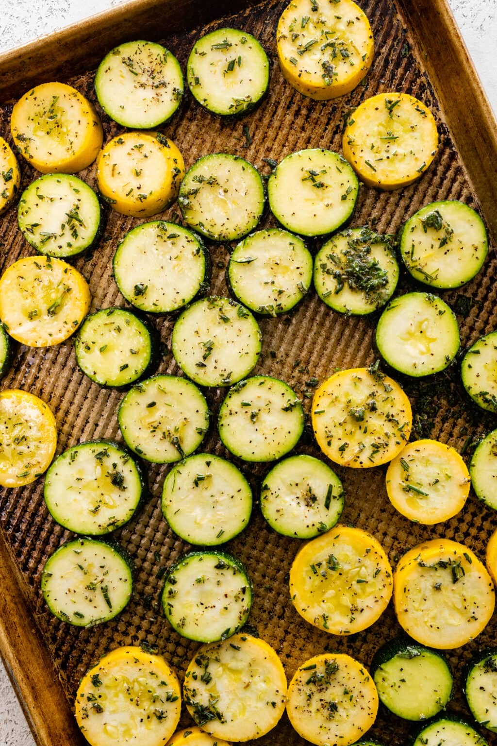 Easy Oven Roasted Zucchini and Yellow Squash Recipe - Cucina by Elena