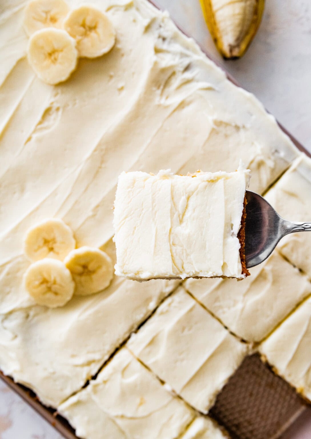 Banana Bars with Cream Cheese Frosting - Cucina by Elena