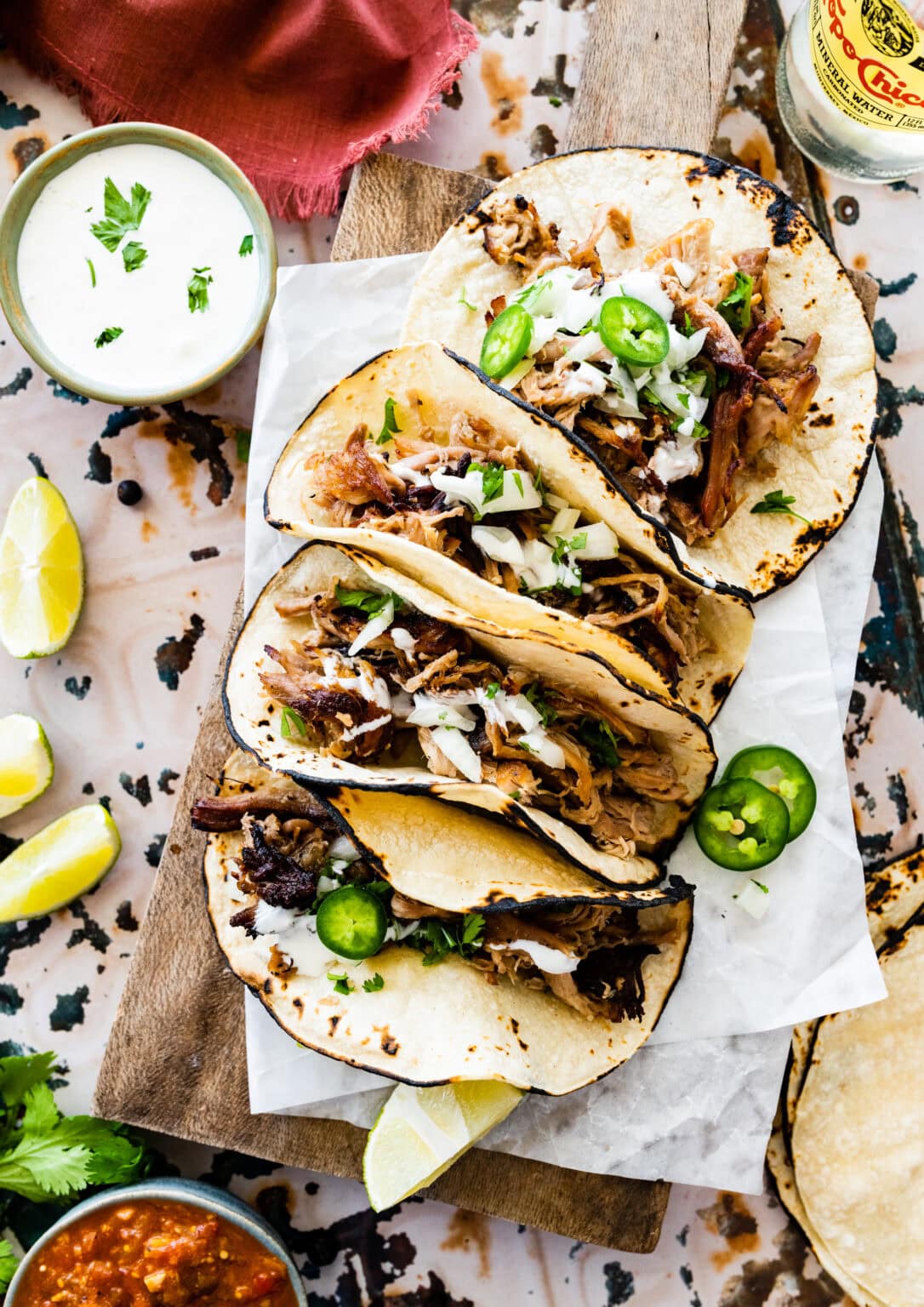 Slow Cooker Chipotle Carnitas - Cucina by Elena