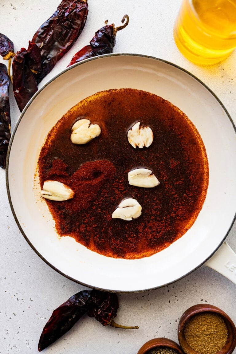 Copycat Chipotle Hot Salsa Recipe (Red Chili Salsa) - Cucina by Elena