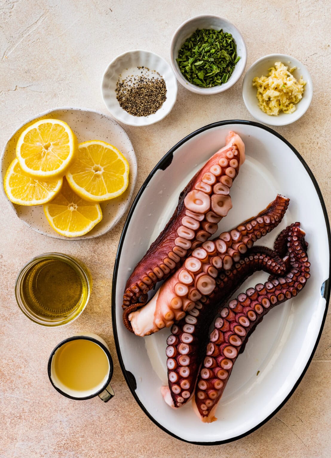 Easy Grilled Octopus Recipe with Lemon (Greek Style) - Cucina by Elena