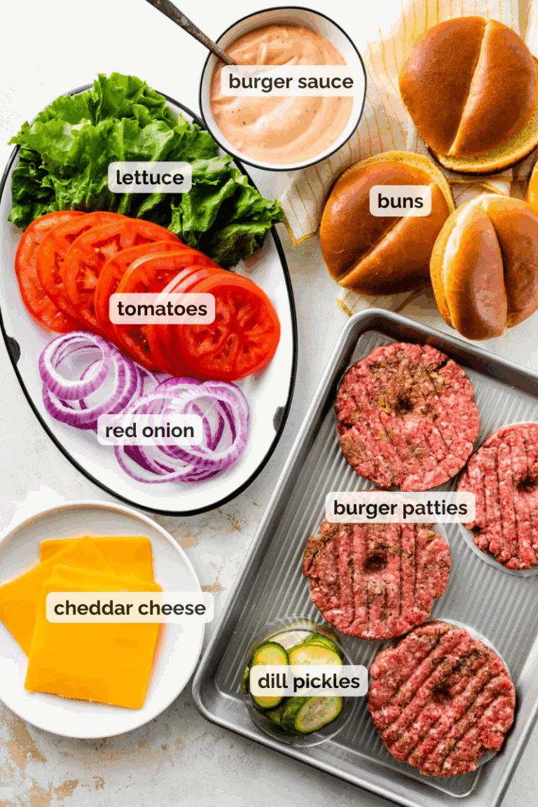 Juicy Homemade Burgers (Ultimate Beef Burger Recipe) - Cucina by Elena