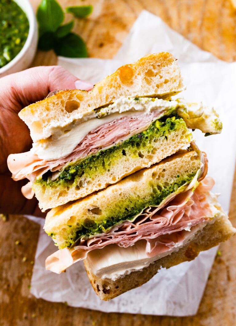 Italian Mortadella Sandwich - CucinaByElena