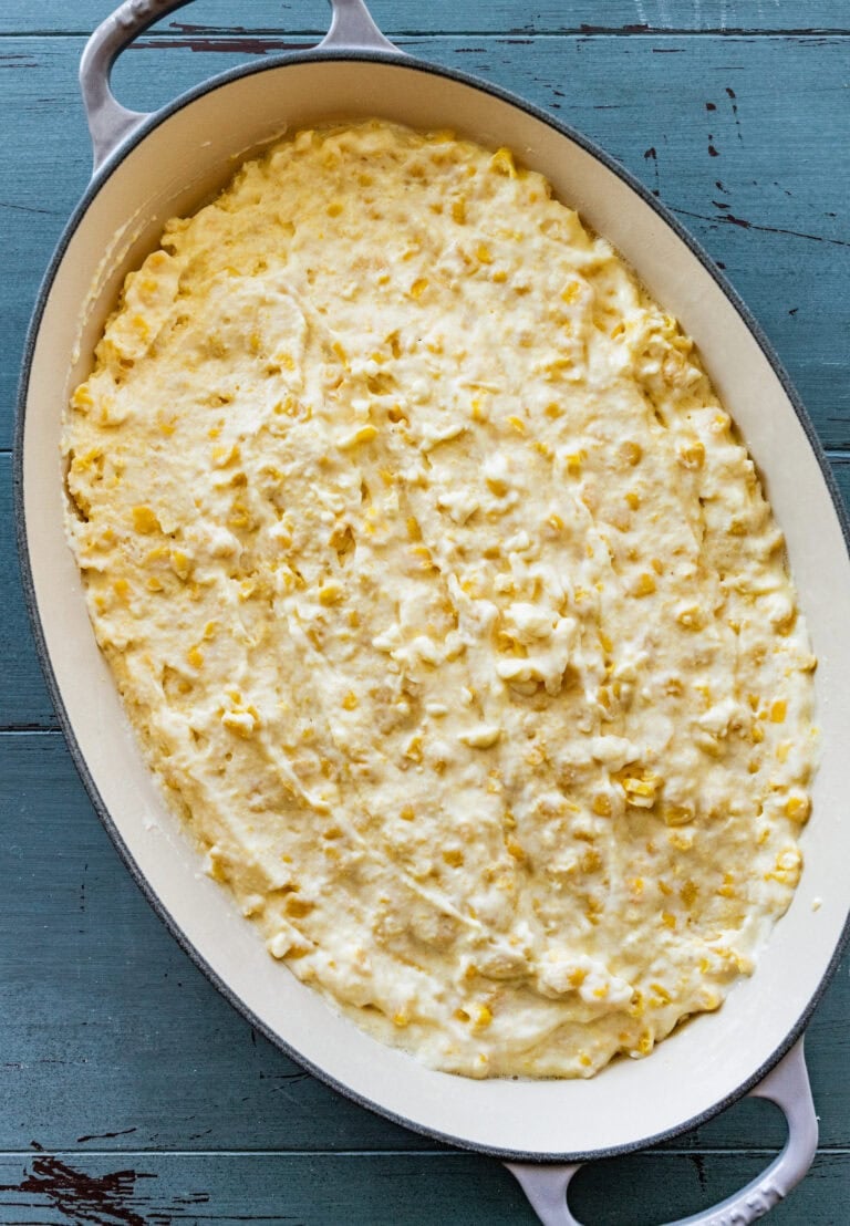 5-Ingredient Jiffy Corn Casserole - Cucina by Elena