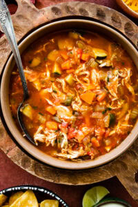 Easy Mexican Chicken Soup Recipe (Sopa De Pollo) - Cucina by Elena
