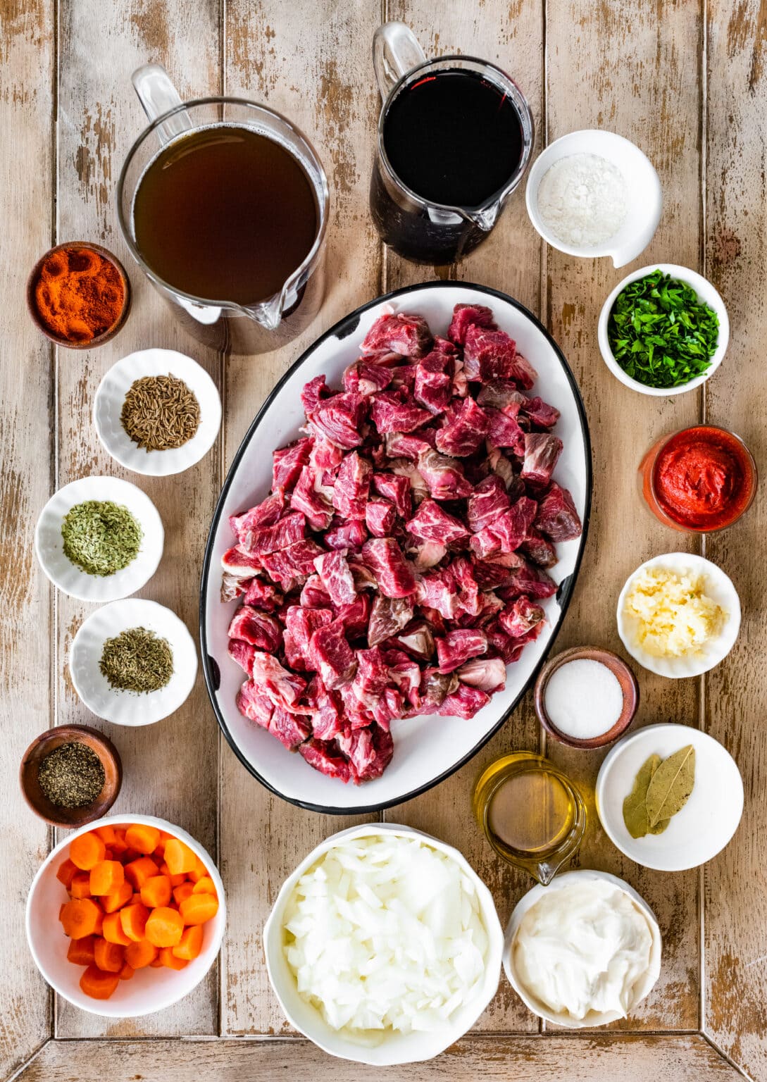 Traditional German Goulash Soup Recipe (Gulaschsuppe) - Cucina by Elena
