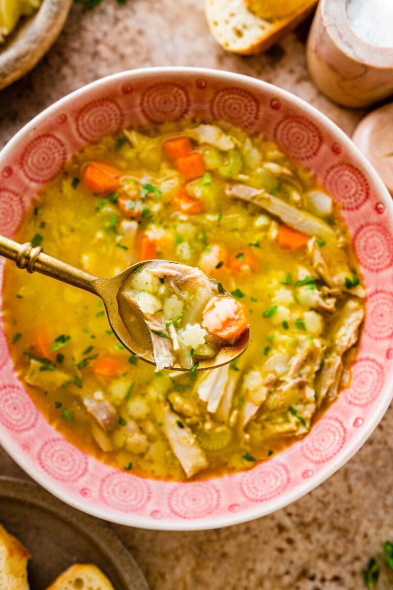 Best Leftover Turkey Soup Recipe (Easy) - Cucina by Elena