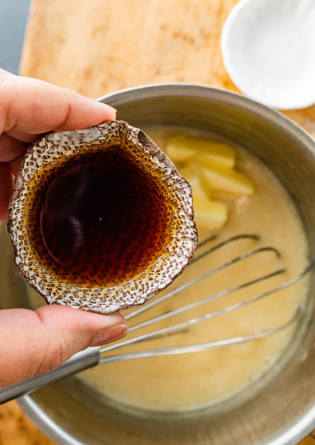 Creamy Vanilla Sauce (for Bread Pudding) - Cucina by Elena