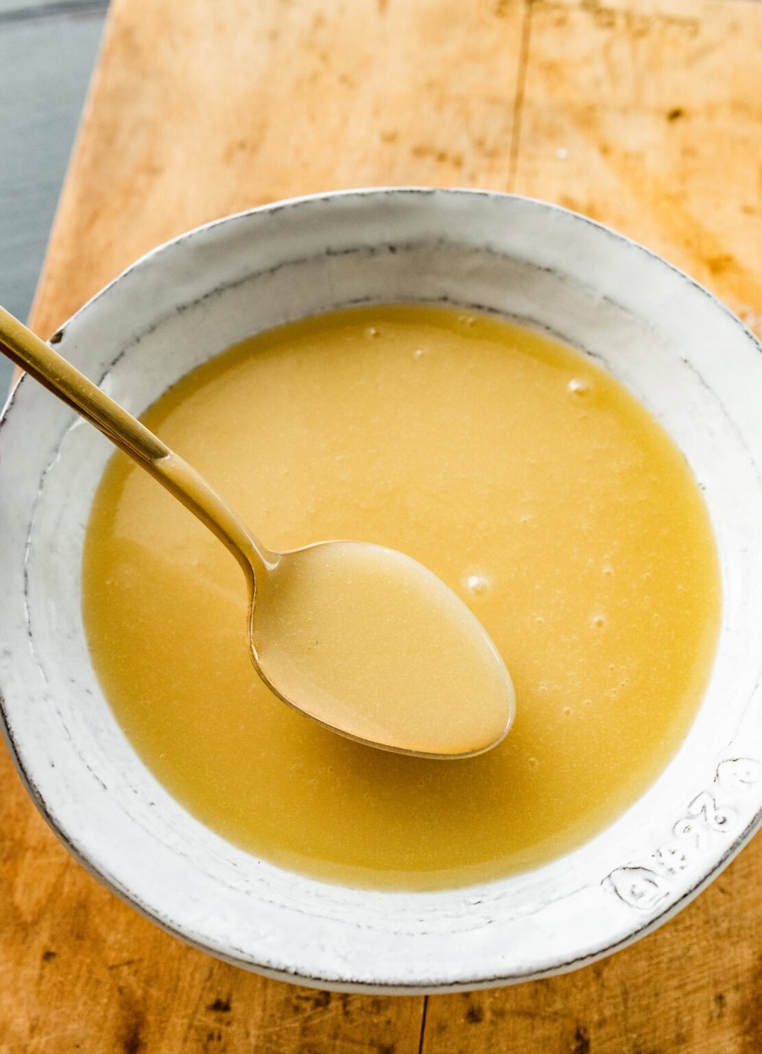 Creamy Vanilla Sauce (for Bread Pudding) - Cucina by Elena