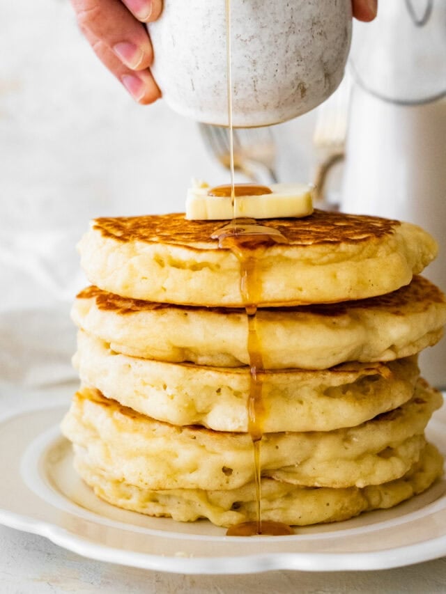 Ricotta Pancakes (Light, Fluffy, and Easy Recipe) - Cucina by Elena