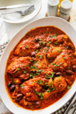 Chicken Cacciatore (Authentic Italian Chicken Stew) - Cucina by Elena