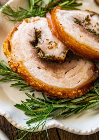 Porchetta Recipe (Authentic Italian Pork Roast) - Cucina by Elena