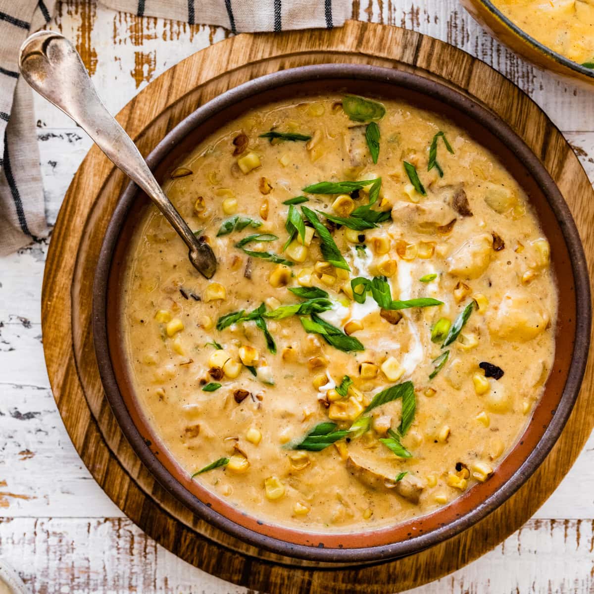 Potato Corn Chowder Recipe - Cucina by Elena