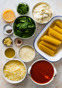 Spinach Manicotti Recipe with Ricotta - Cucina by Elena