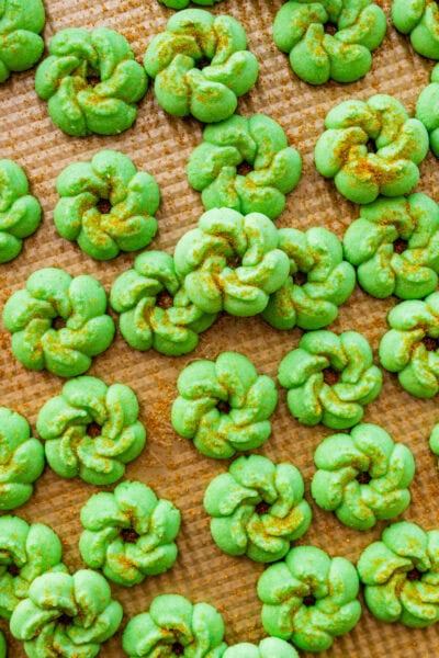 Classic Spritz Cookies - Cucina by Elena