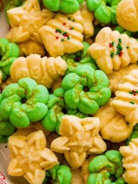 Italian Butter Cookies Recipe (bakery style) - Cucina by Elena