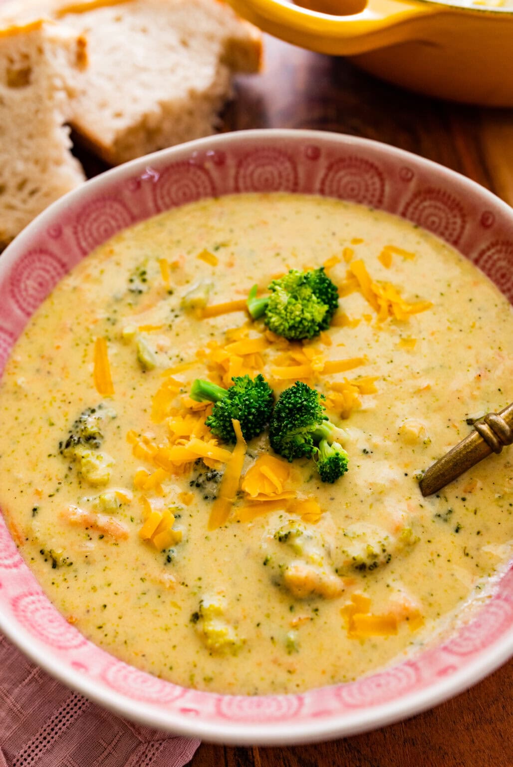 Copycat Panera Broccoli Cheddar Soup Recipe (BEST!) - Cucina by Elena