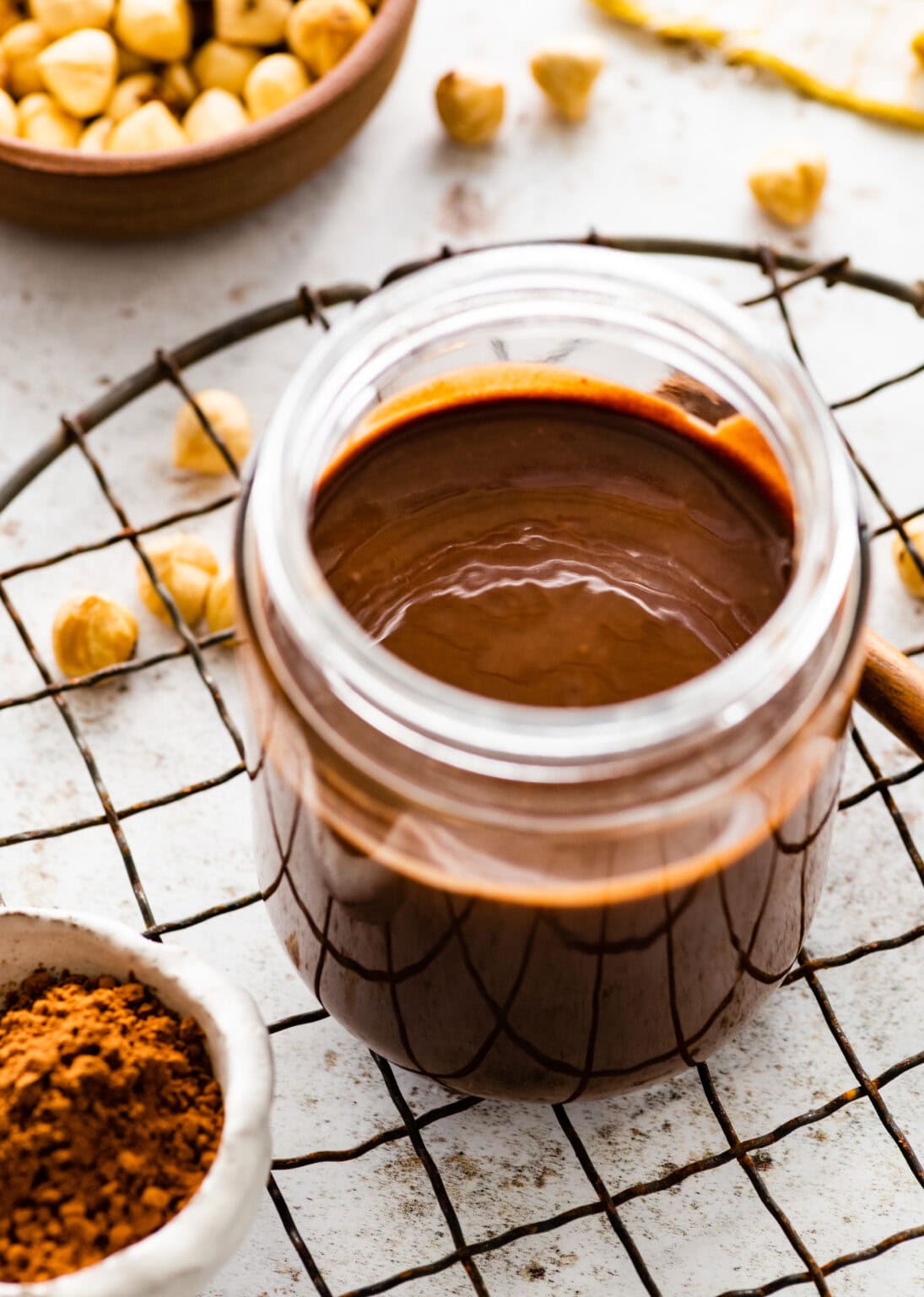 Homemade Nutella (Chocolate Hazelnut Spread) - Cucina by Elena