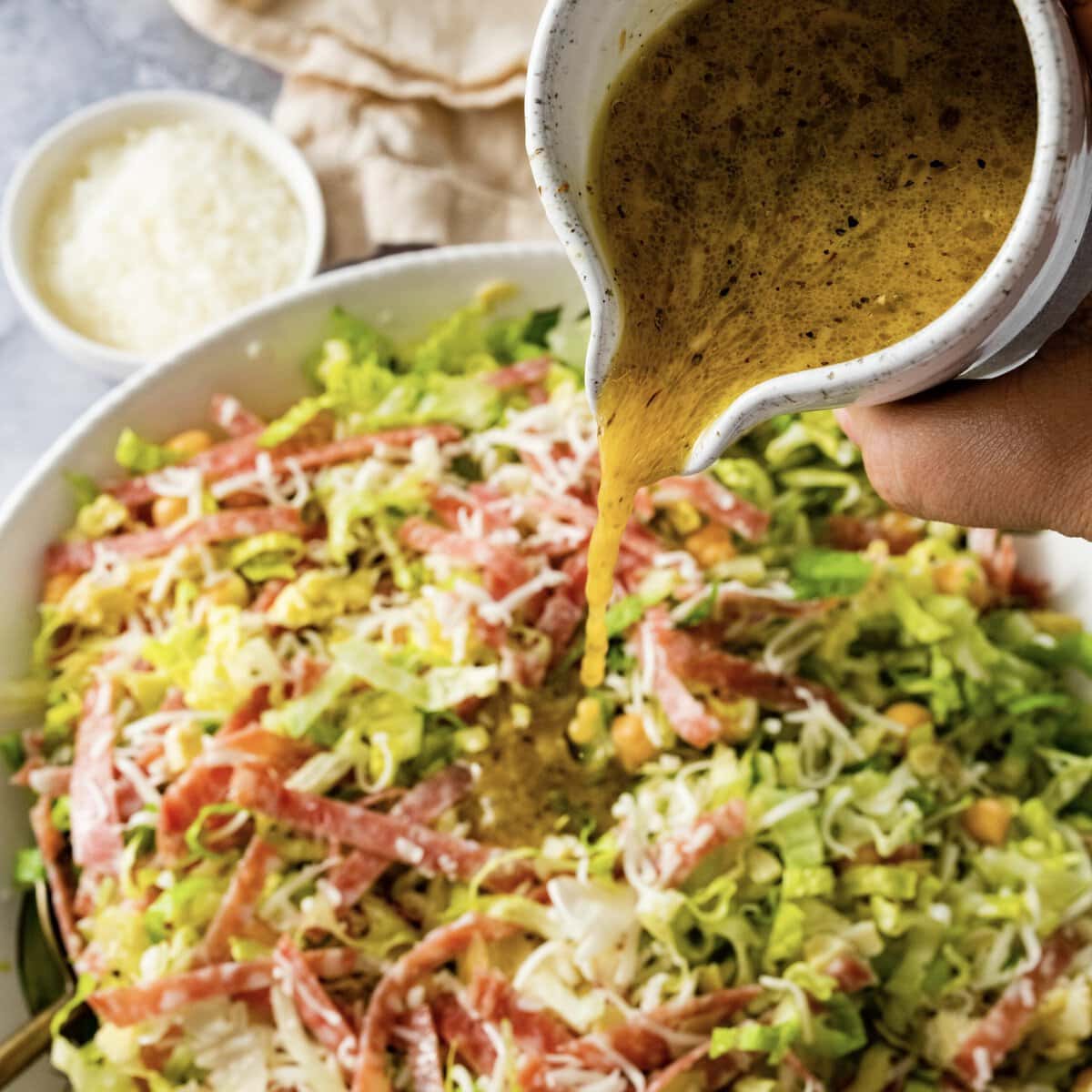 Parmesan Vinaigrette Recipe (Salad Dressing) - Cucina by Elena