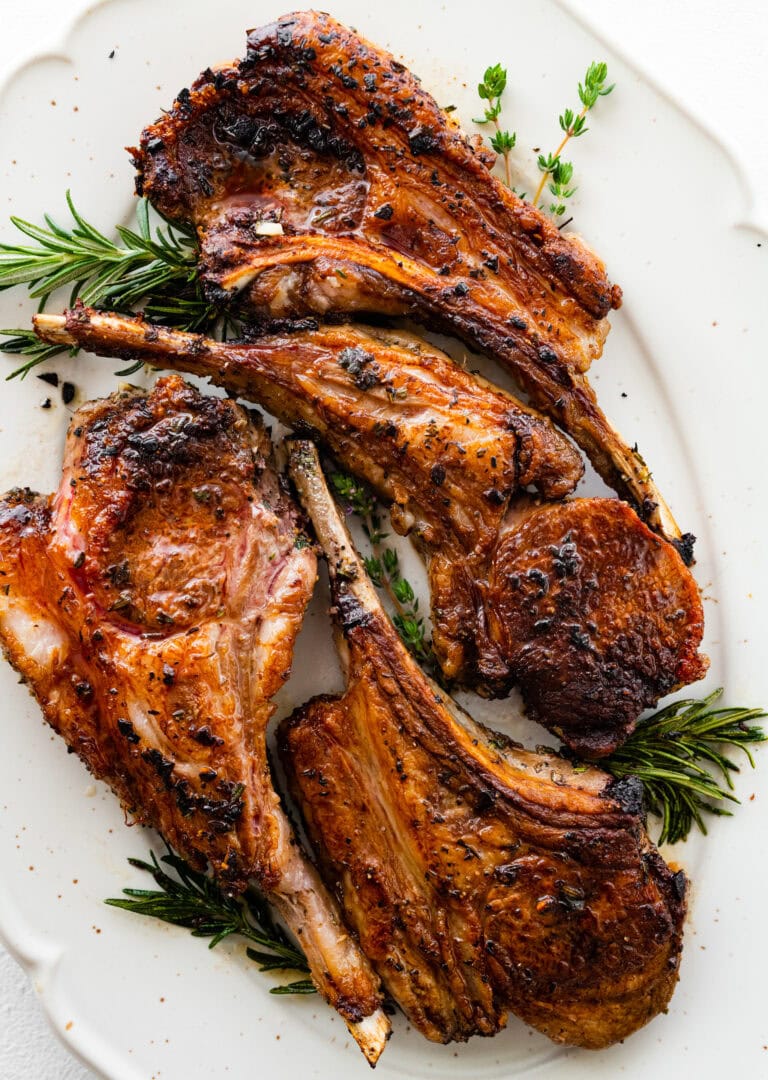Lamb Chops Marinade Recipe (with Garlic and Rosemary) - Cucina by Elena