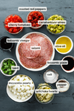 Salami Cups Appetizer Recipe (Crispy Antipasto Bites) - Cucina by Elena