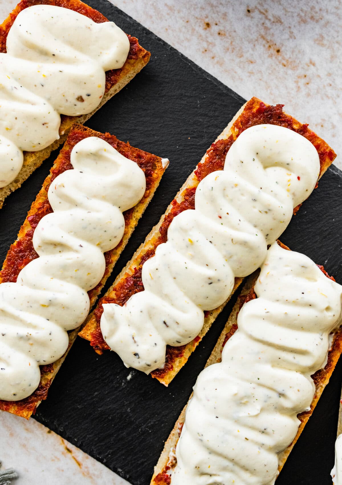 Nduja Ricotta Toast - Cucina by Elena