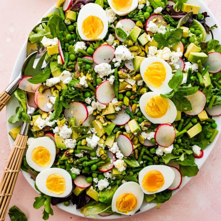 Fresh Spring Salad (Italian-Style with Goat Cheese & Pistachios ...
